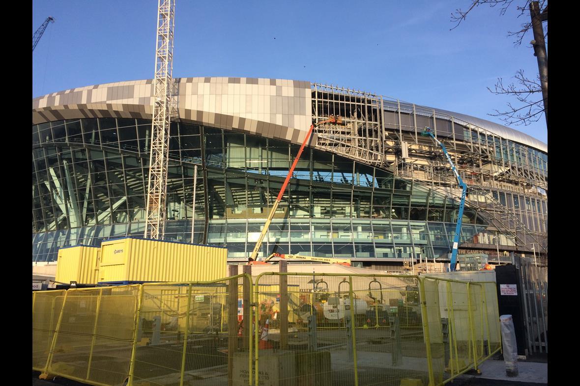 In pictures: How Spurs' stadium now looks, nearly five months after ...